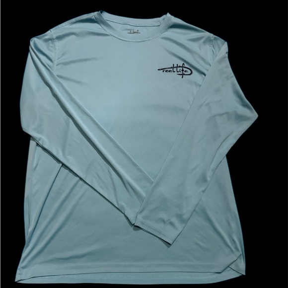reel life | Shirts | Reel Life Mens Long Sleeve Sun Ray Defender Upf 5 ...